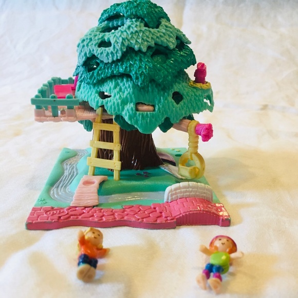 Toys | 1994 Polly Pocket Treehouse Rare Find See Full Description ...
